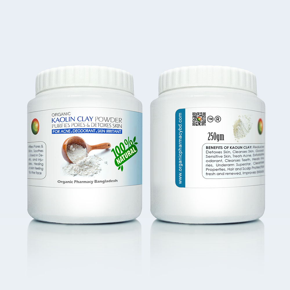 Kaolin Clay Powder [250gm] – Organic Pharmacy Bangladesh.com