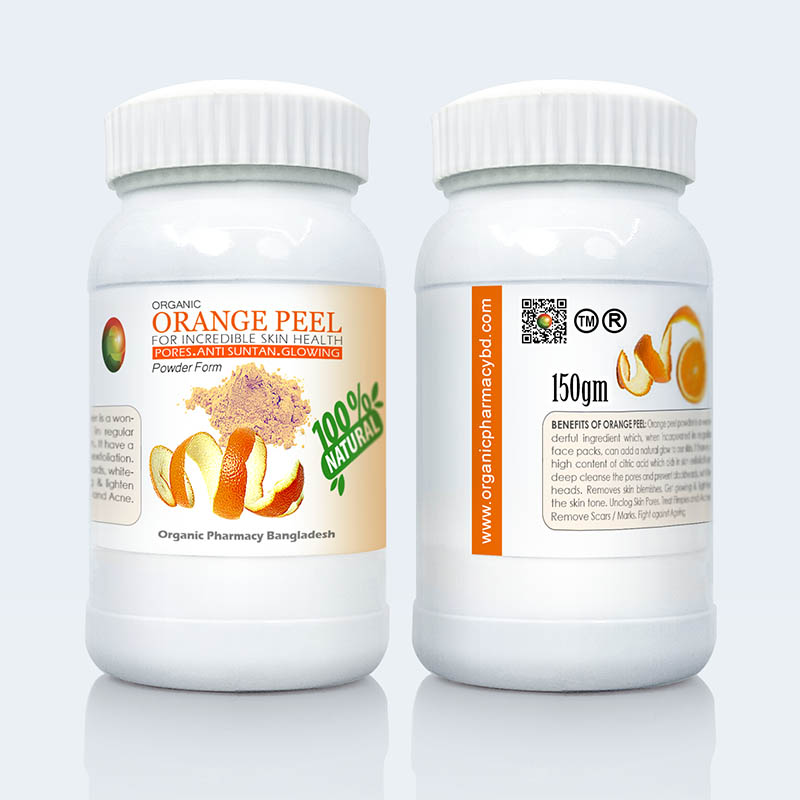 Orange Peel Powder [150gm] – Organic Pharmacy Bangladesh.com